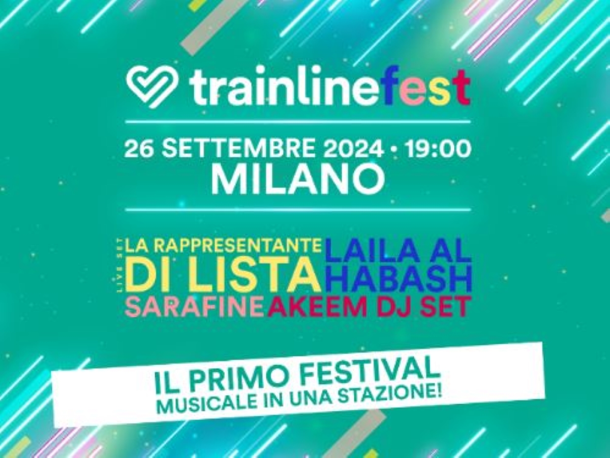 Trainline accende Milano con Trainlinefest: il primo festival in stazione