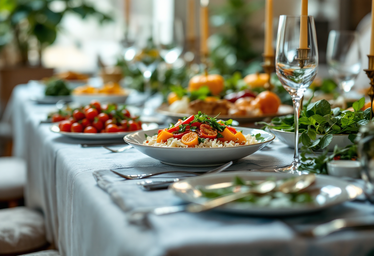Cena di Stato al Quirinale: verdure locali e tradizione