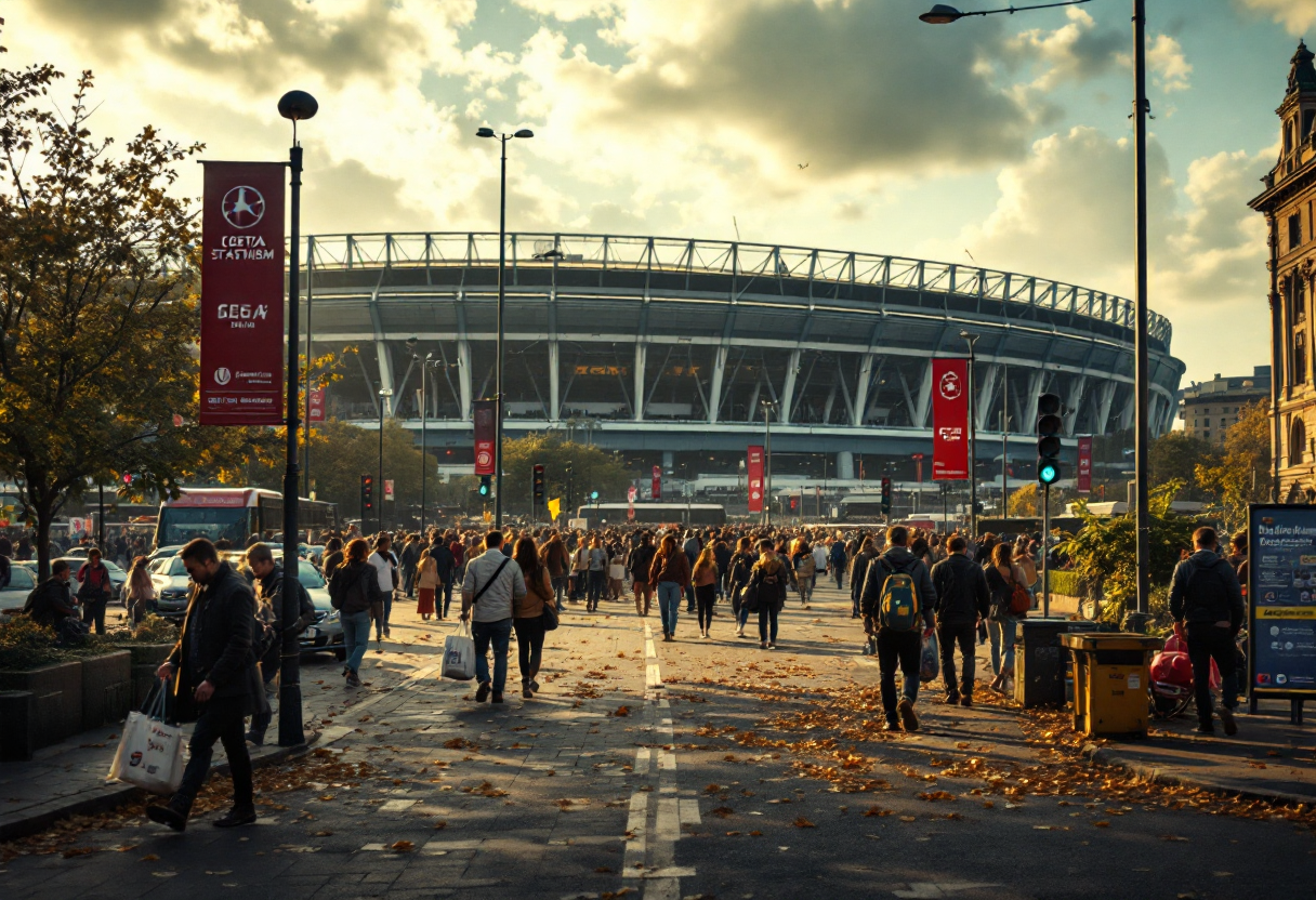 Tensione e scontri prima del derby tra Lazio e Roma