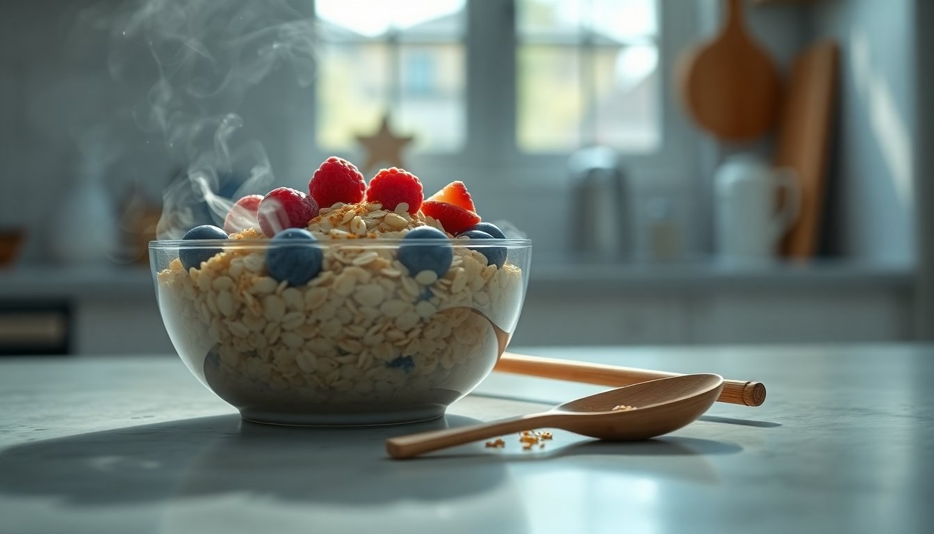 Haferflocken zum Frühstück: Beta-Glucane, Sättigung und Blutzuckerspiegel